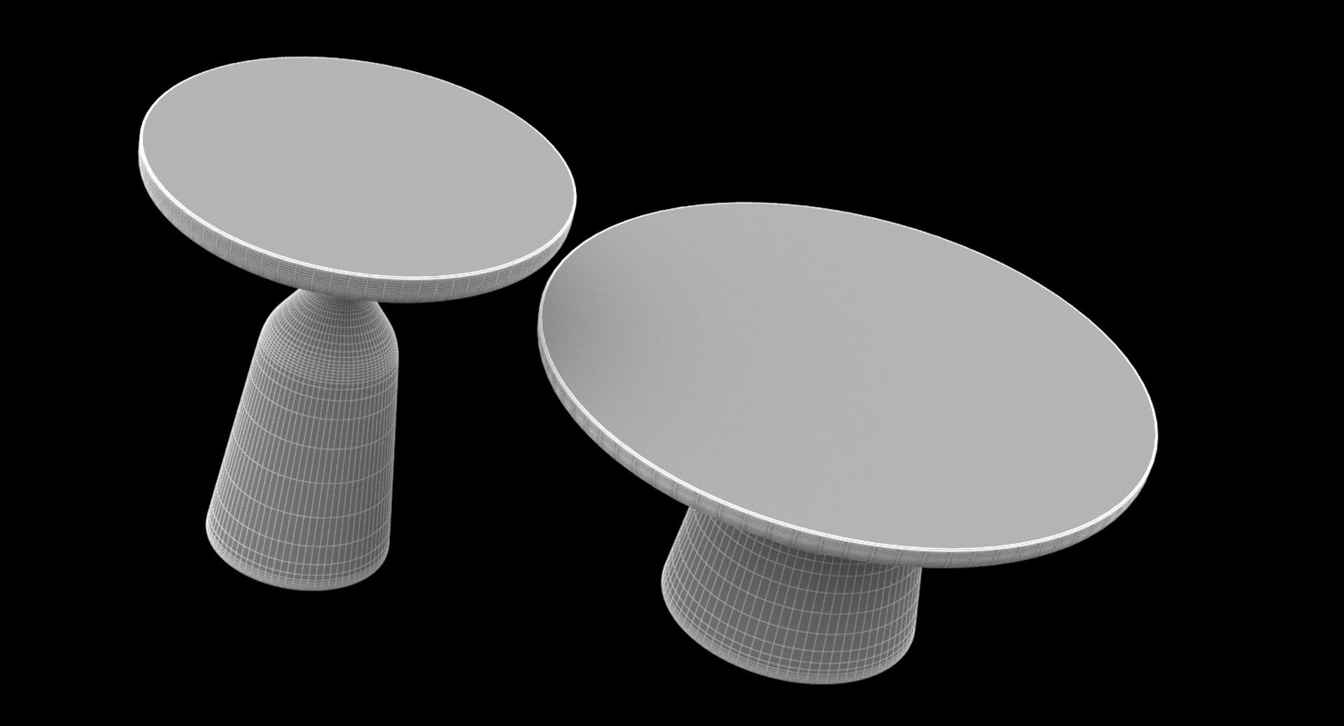 Bell Table Model - TurboSquid 1496764