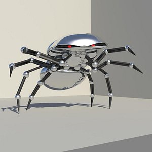 Free 3D Robot Spider Models - Available For Download On TurboSquid