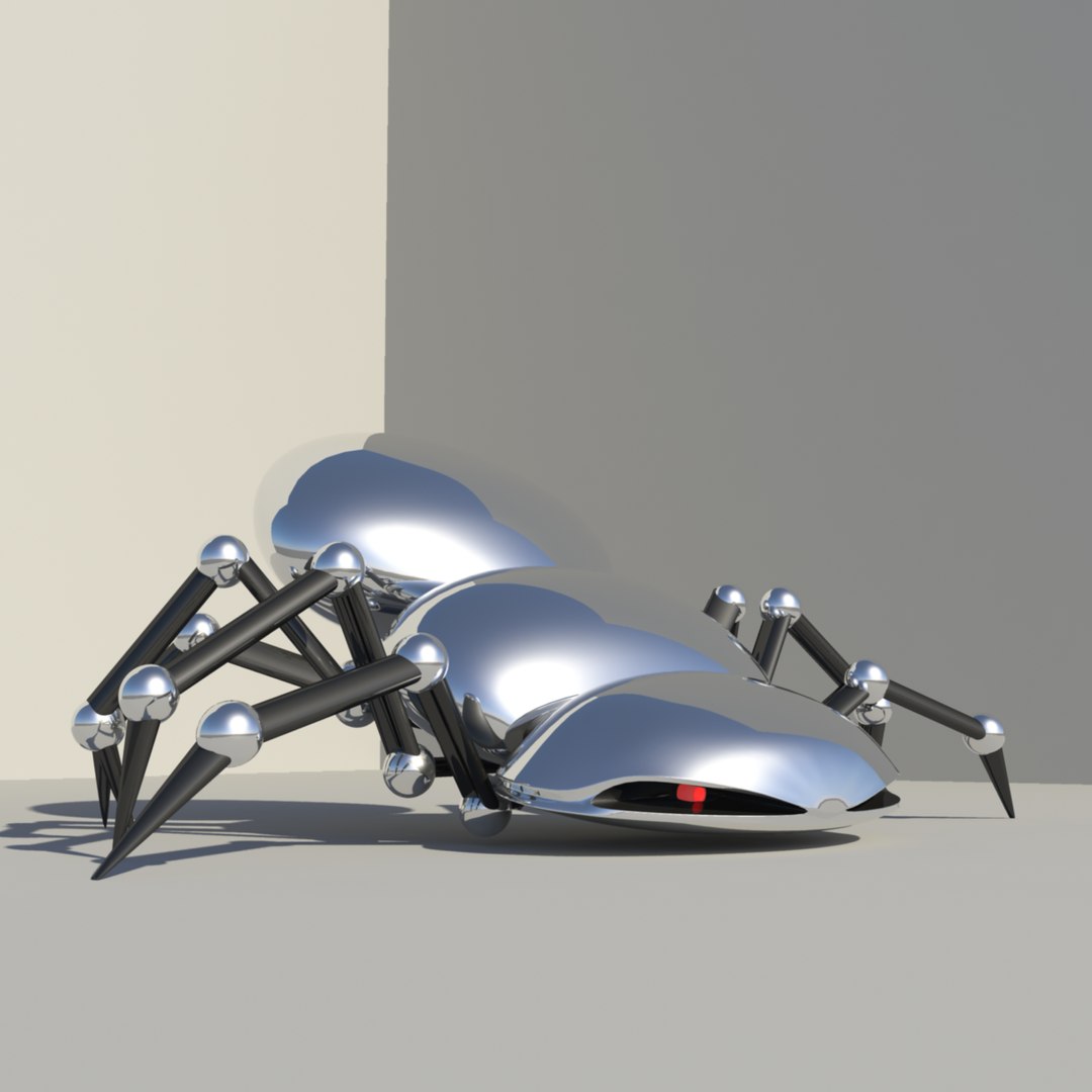Rigged Robot Spider Ma Free