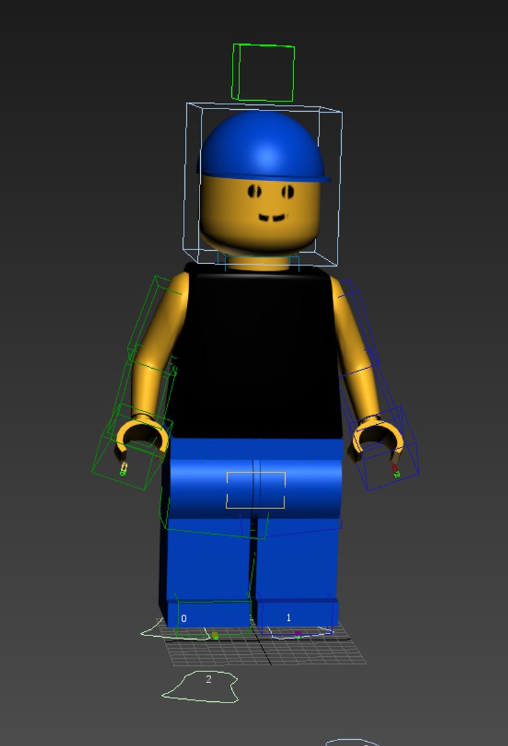 Lego Men 3d Model