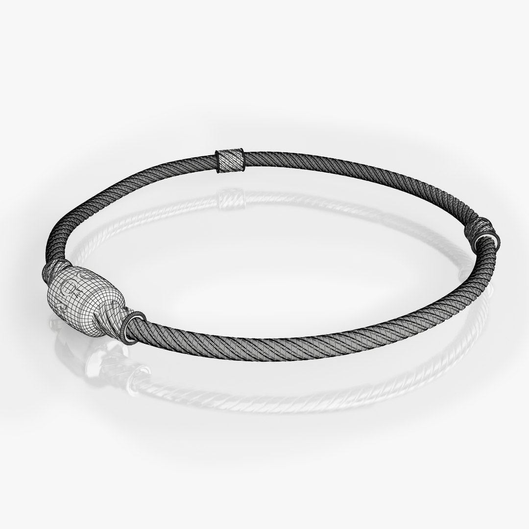 Pandora Bracelet 3d Obj