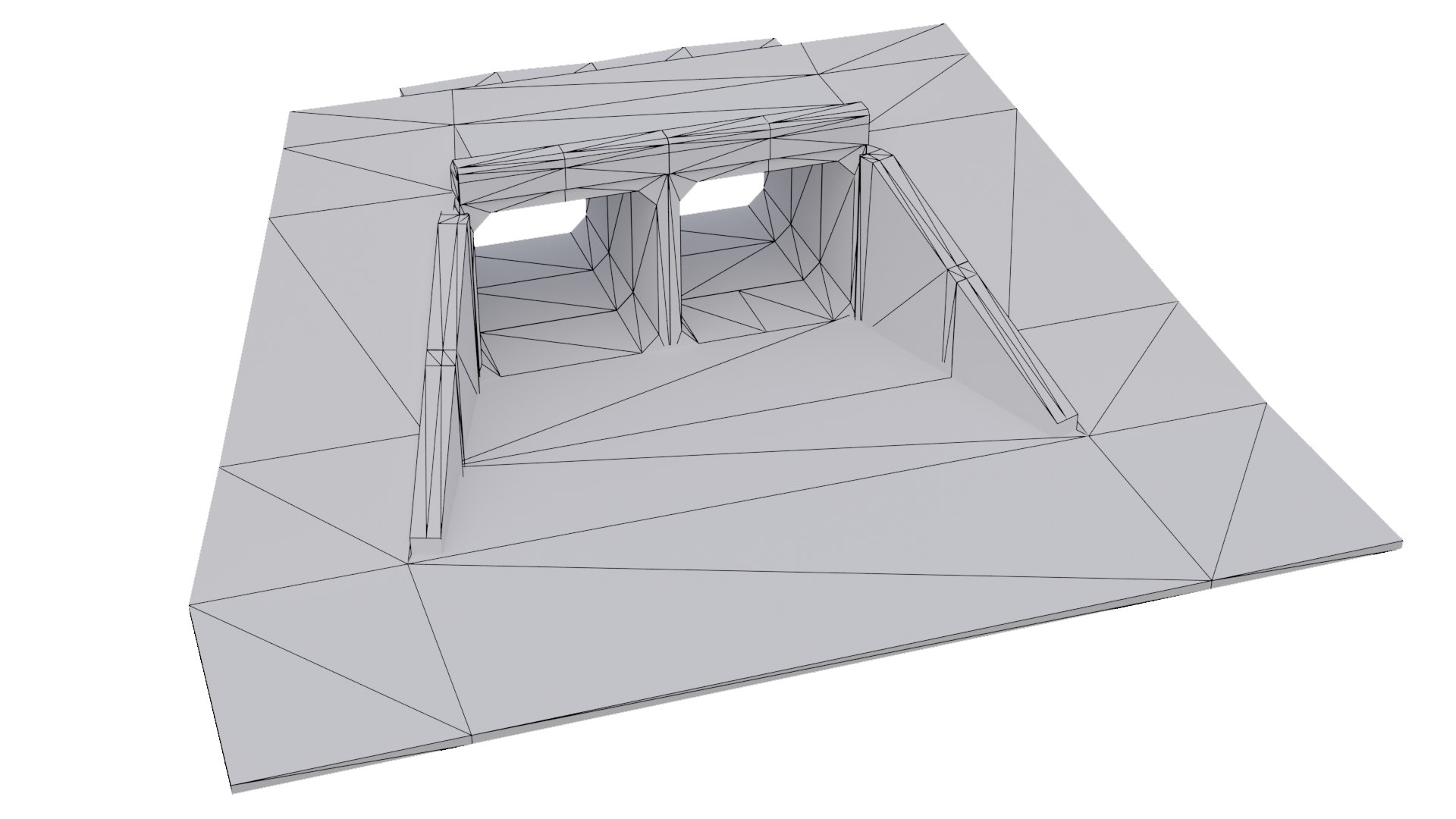 3D Concrete Culverts Set Model - TurboSquid 1921274