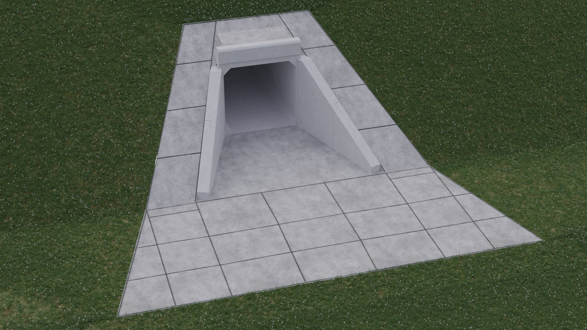 3D Concrete Culverts Set Model - TurboSquid 1921274