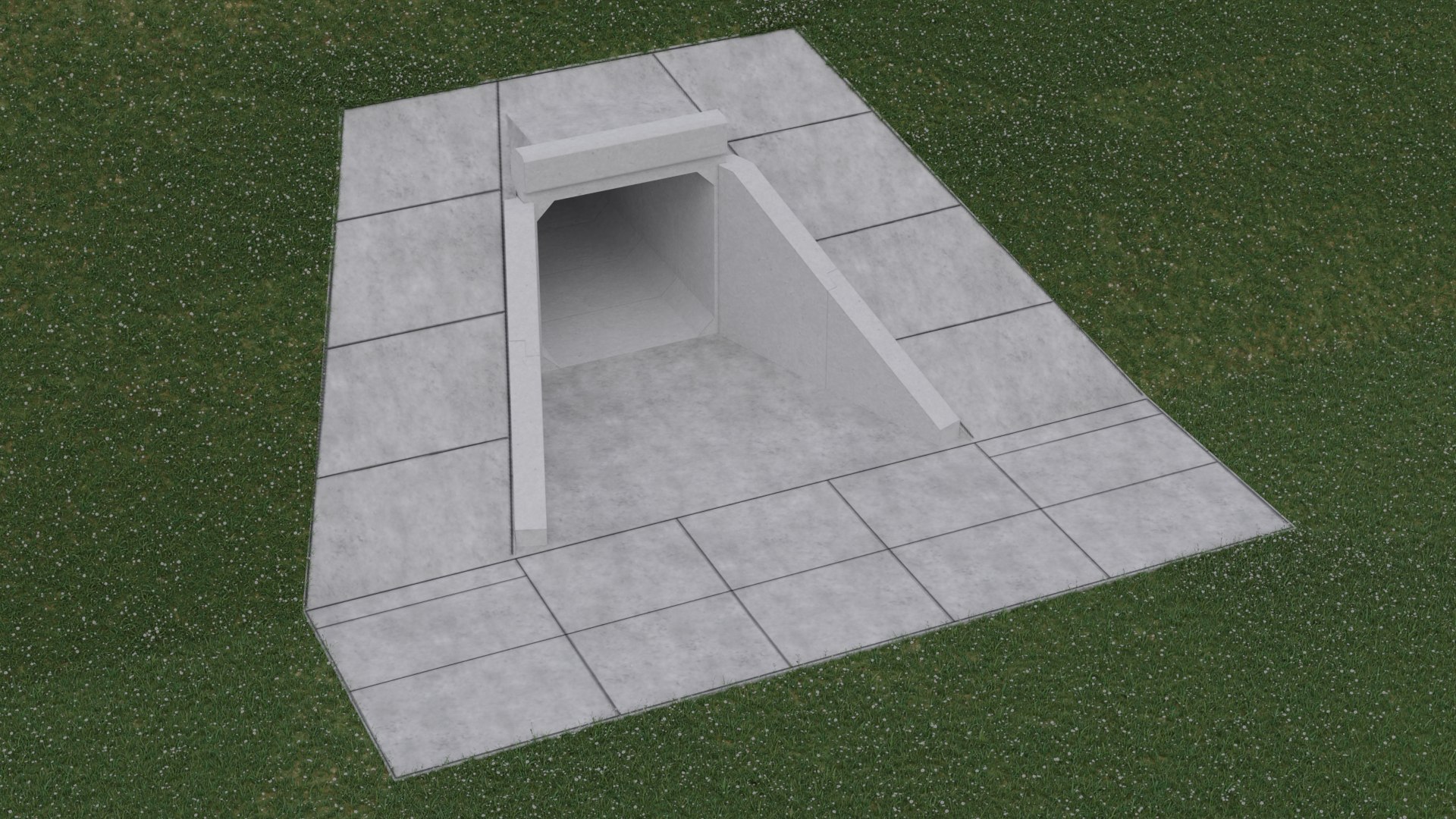 3D Concrete Culverts Set Model - TurboSquid 1921274