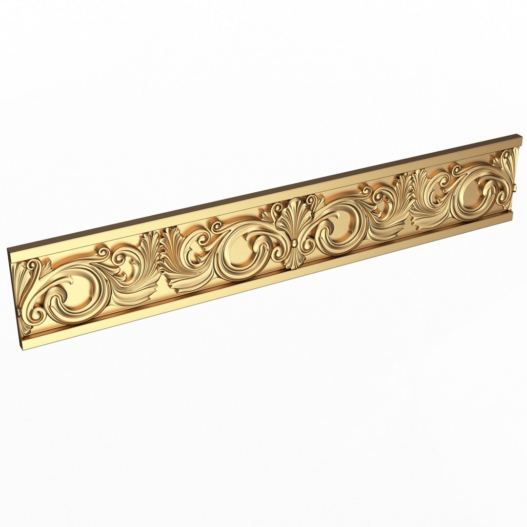 Ornament Element Molding 033 Model - TurboSquid 2158333