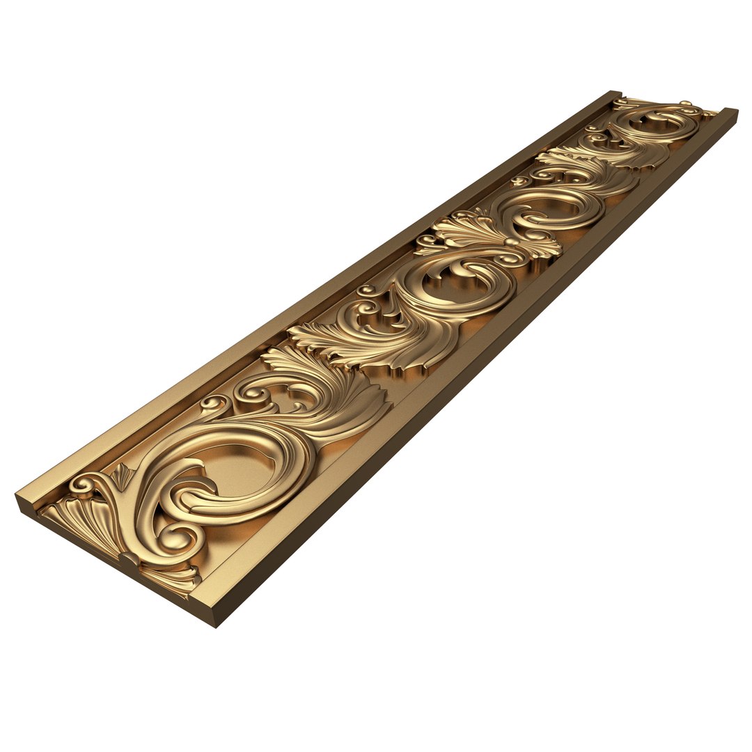 Ornament Element Molding 033 Model - TurboSquid 2158333