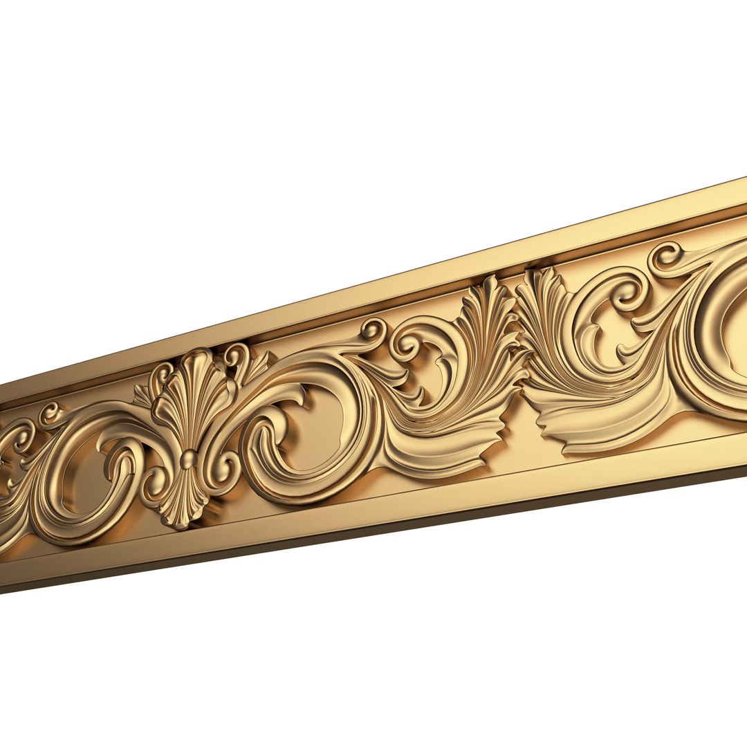 Ornament Element Molding 033 Model - TurboSquid 2158333