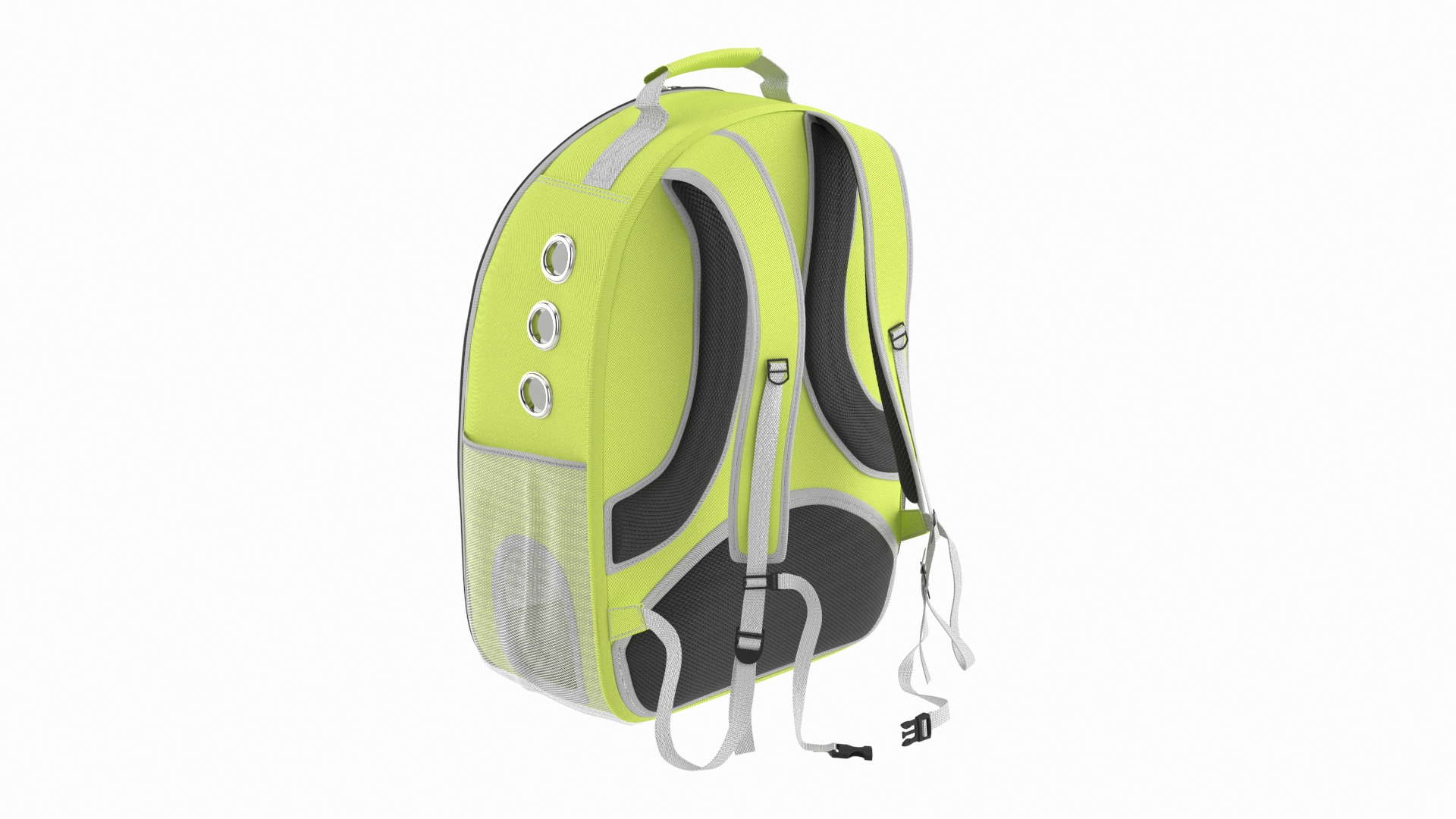 Pet Carrier Backpack Yellow Model - TurboSquid 2329839