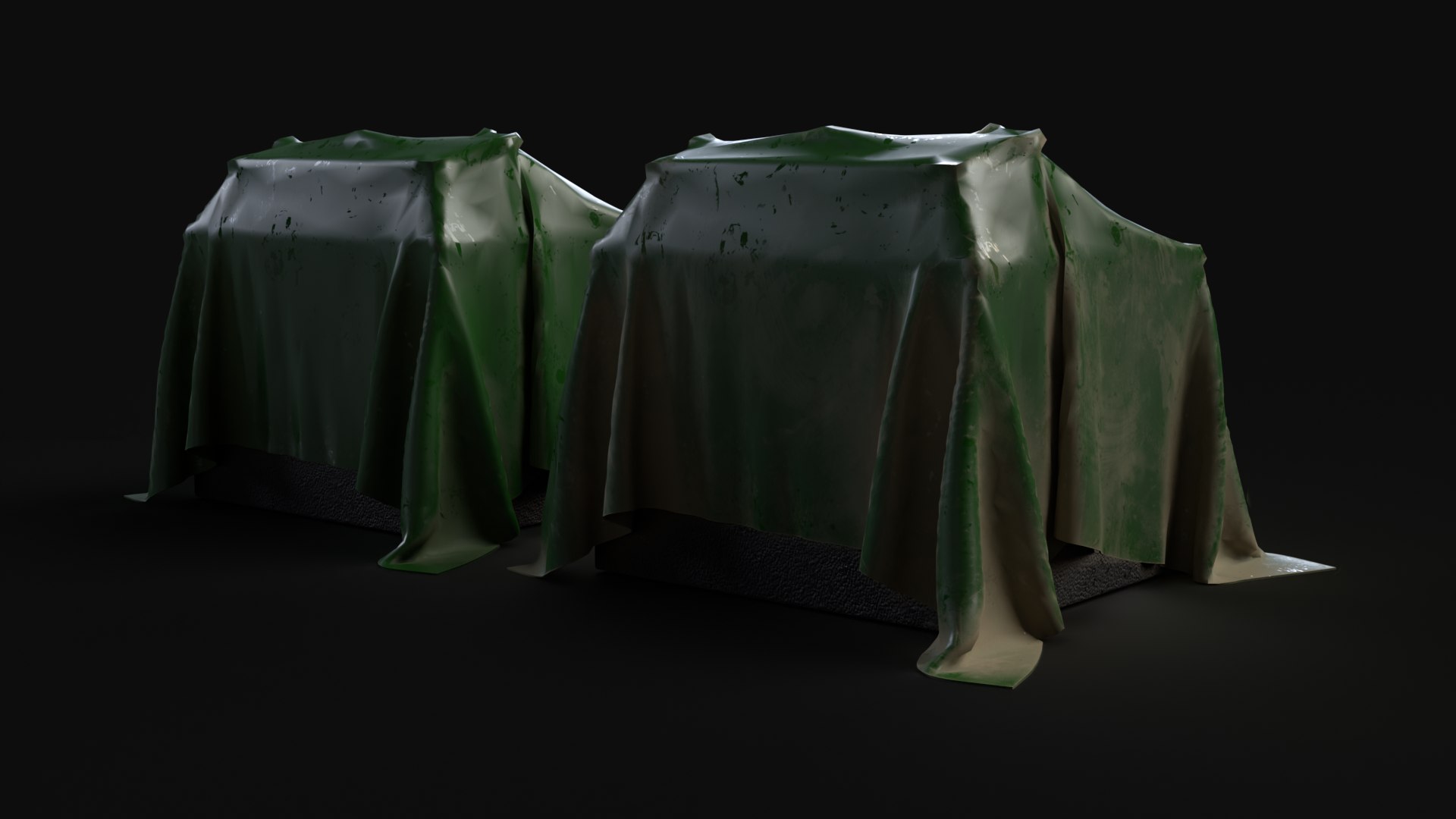 Free 3D Model Covered Sofa Chair - TurboSquid 1952060