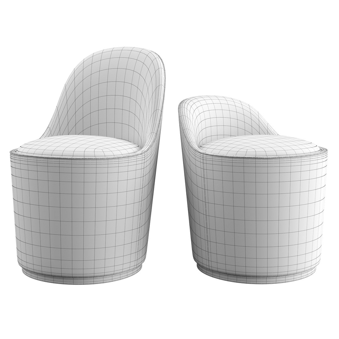 Tail Lounge Chair 3D Model - TurboSquid 1408786