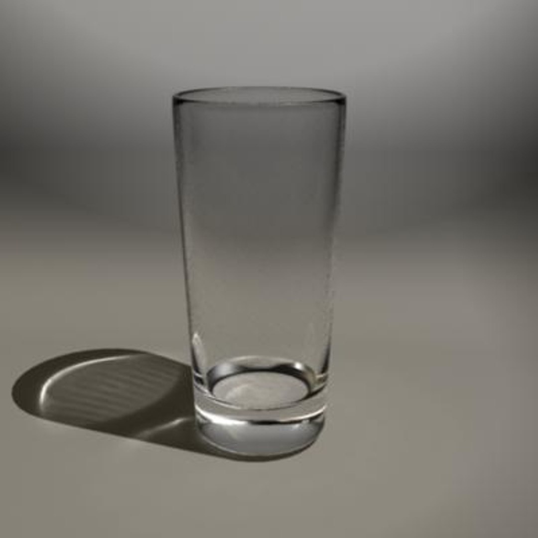 Highball Glass 3d Model