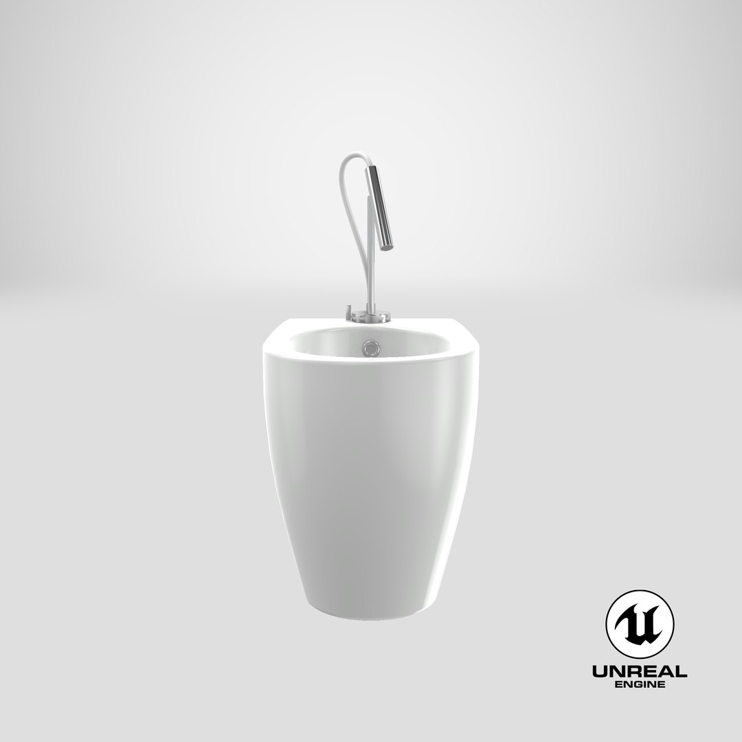 3D model modern bidet - TurboSquid 1282025