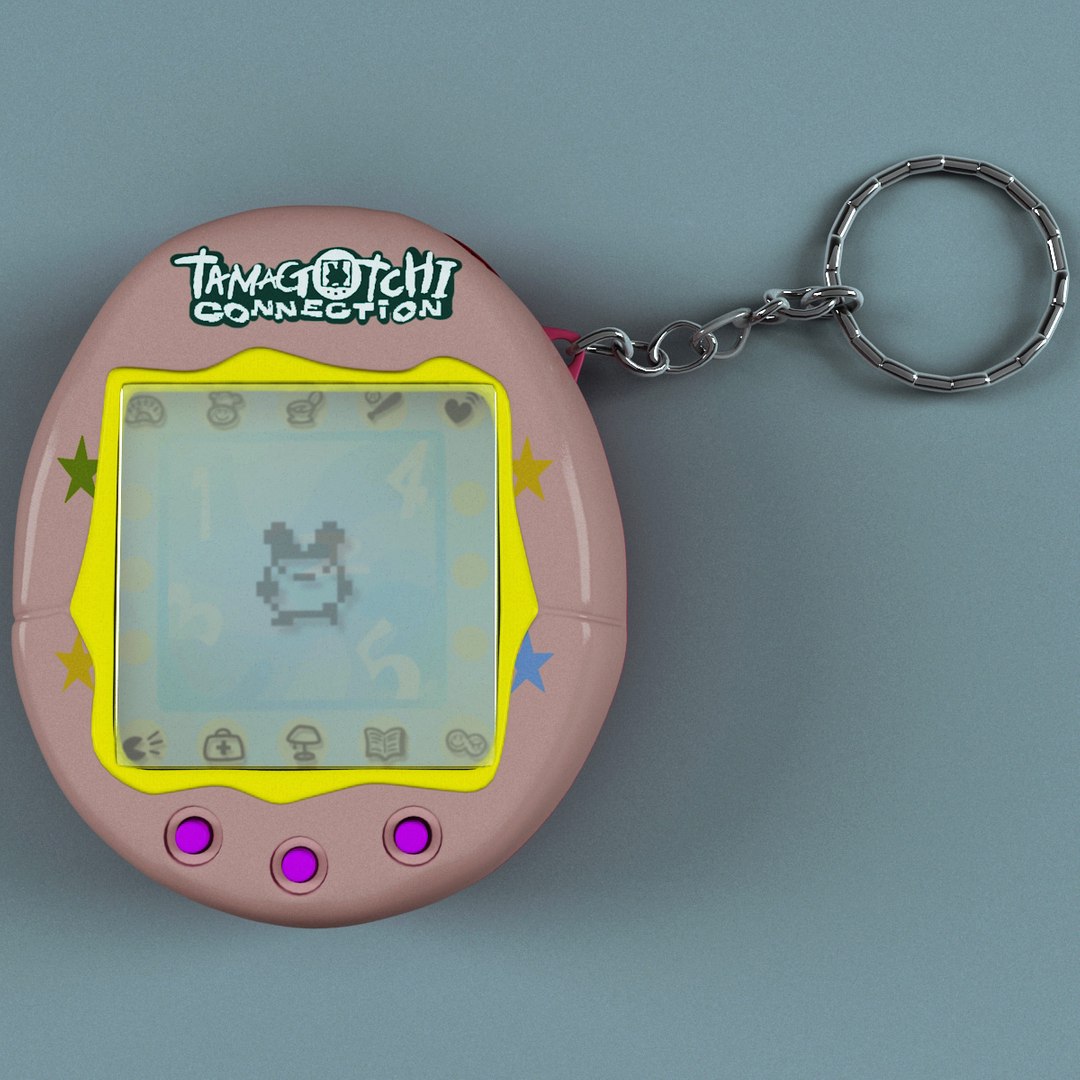 3ds Max Tamagotchi V2 Pink