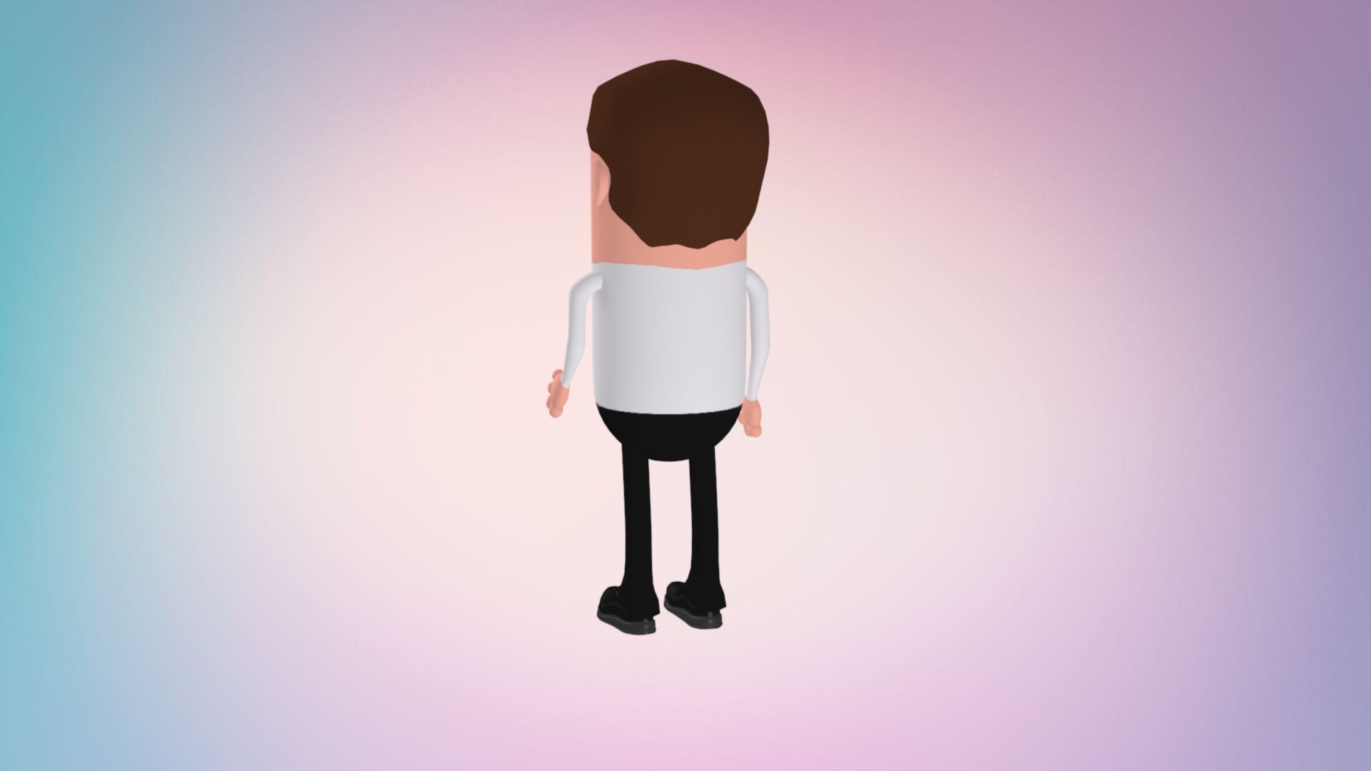 3D Cartoon Dad Model - TurboSquid 1945727