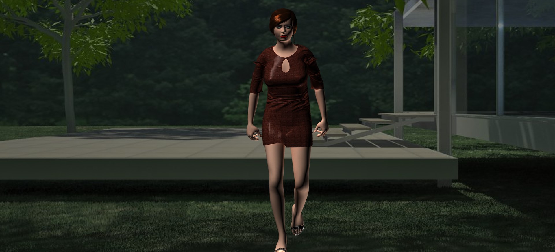 Female rigged 3D model - TurboSquid 1415355