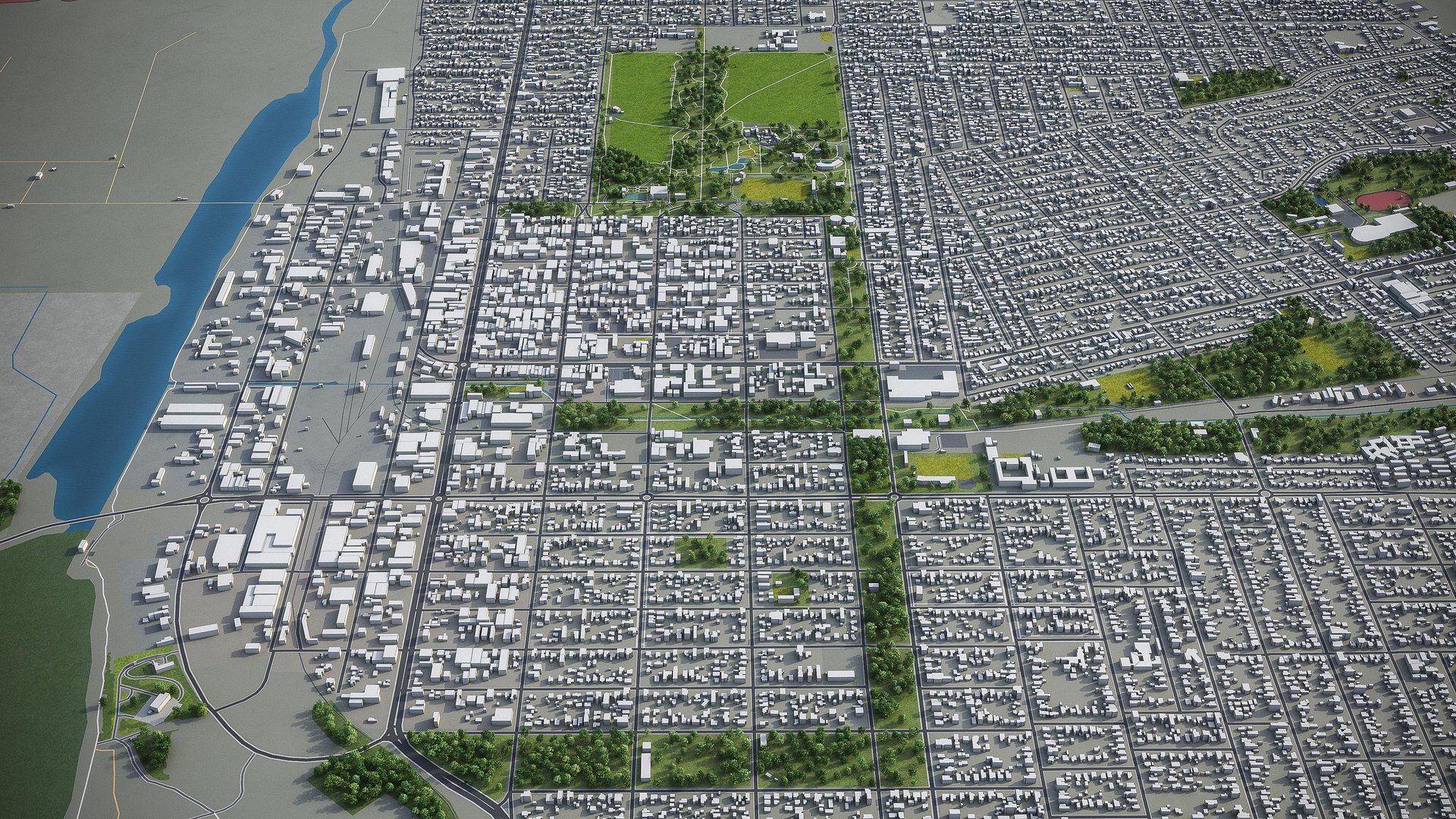 Invercargill Surrounding - 3D - TurboSquid 1477701