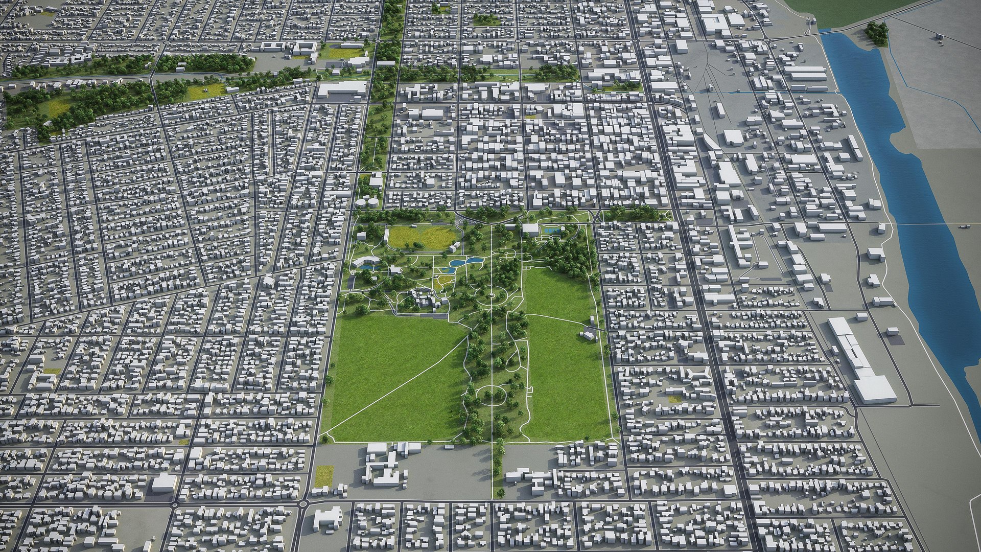 Invercargill Surrounding - 3D - TurboSquid 1477701