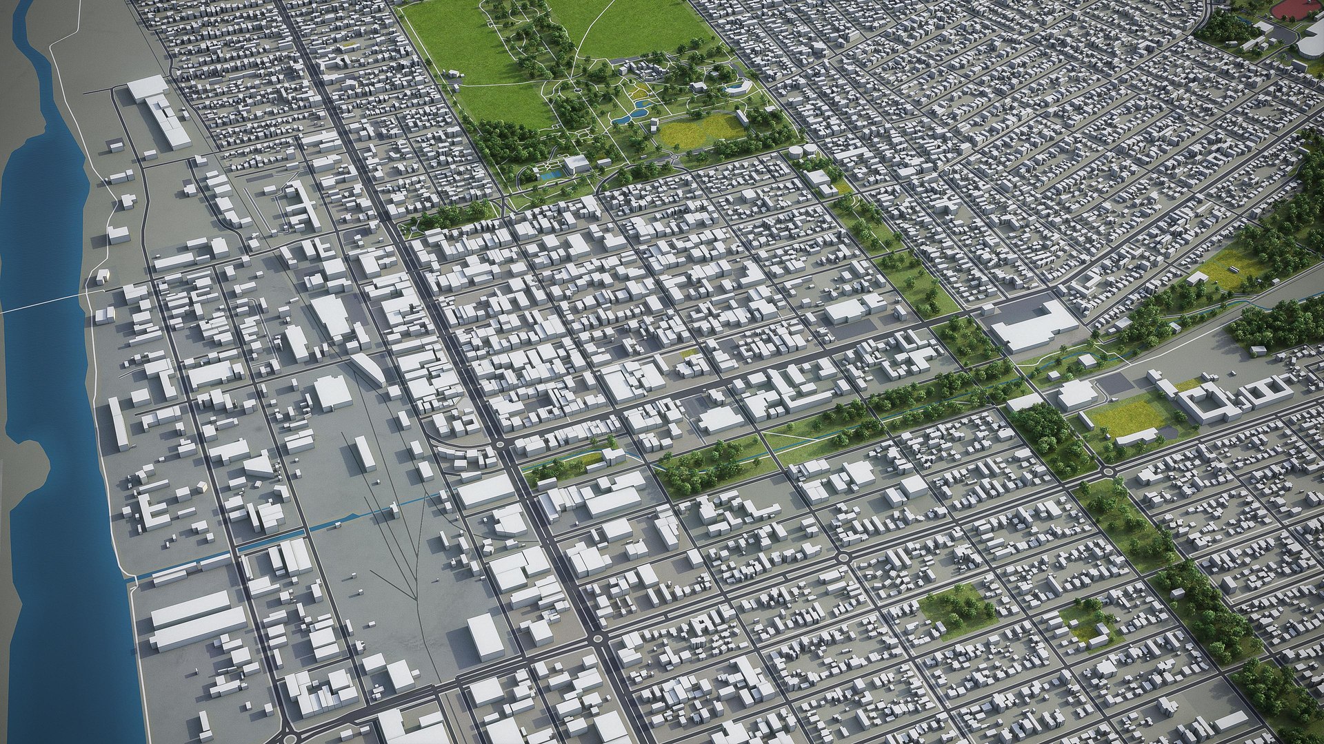 Invercargill Surrounding - 3D - TurboSquid 1477701