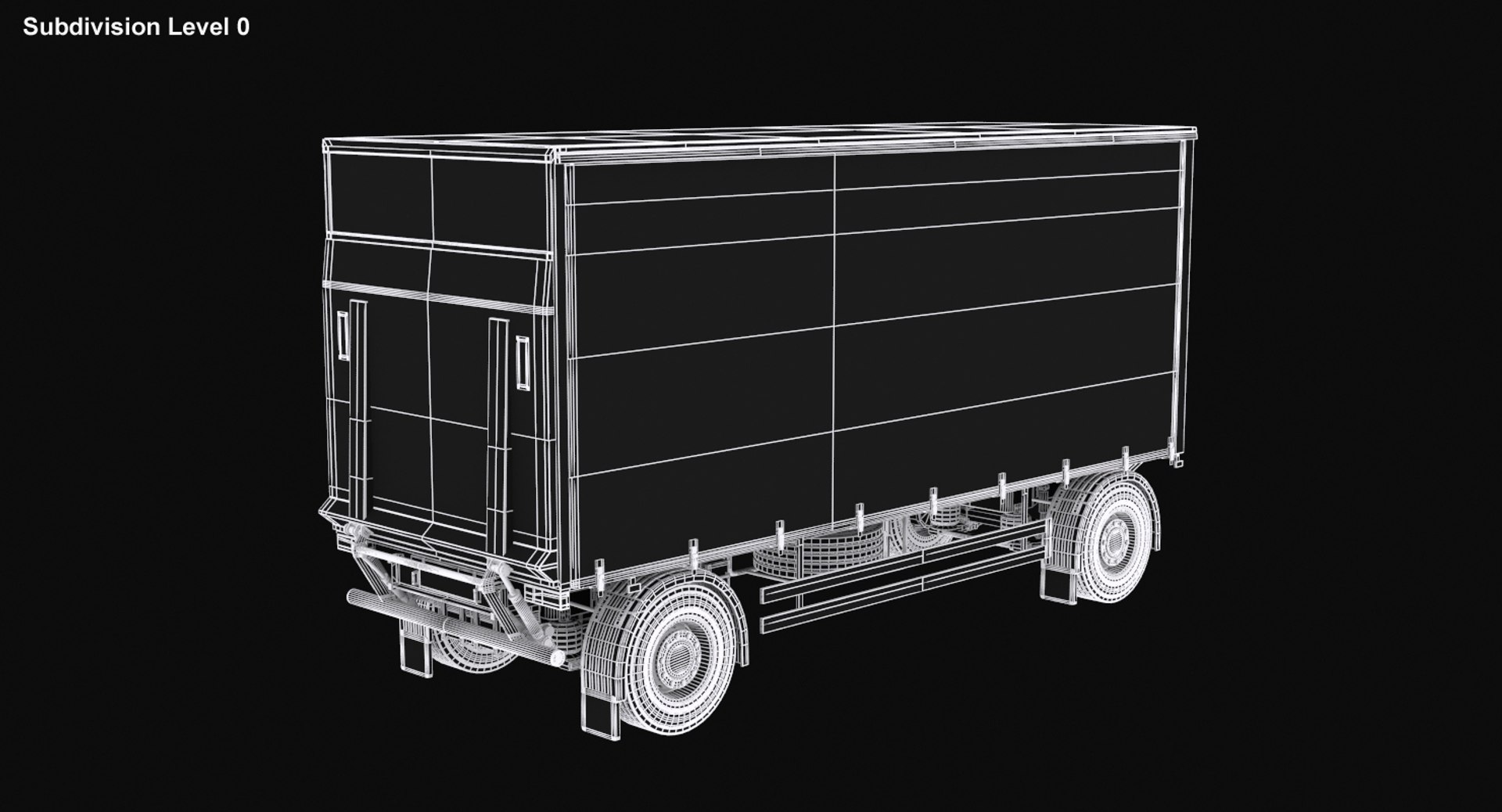 Tautliner 2 Axle Trailer 3D Model - TurboSquid 1209749