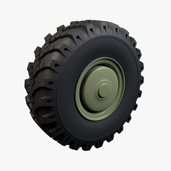 heavy vehicle wheel 3d model