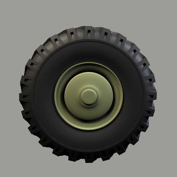 heavy vehicle wheel 3d model