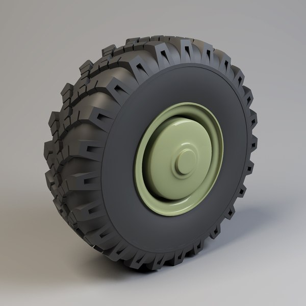 heavy vehicle wheel 3d model