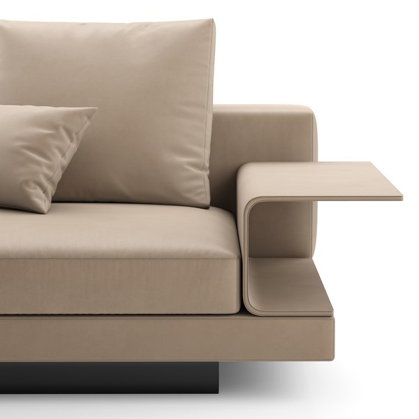 Minotti Connery Leather Sofa 3D - TurboSquid 1977169
