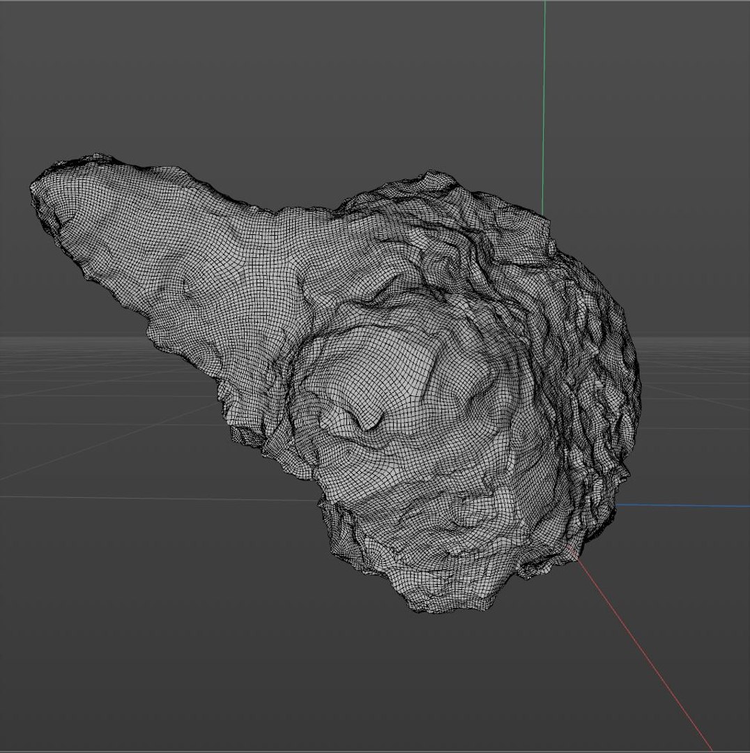Asteroid redshift model - TurboSquid 1632107