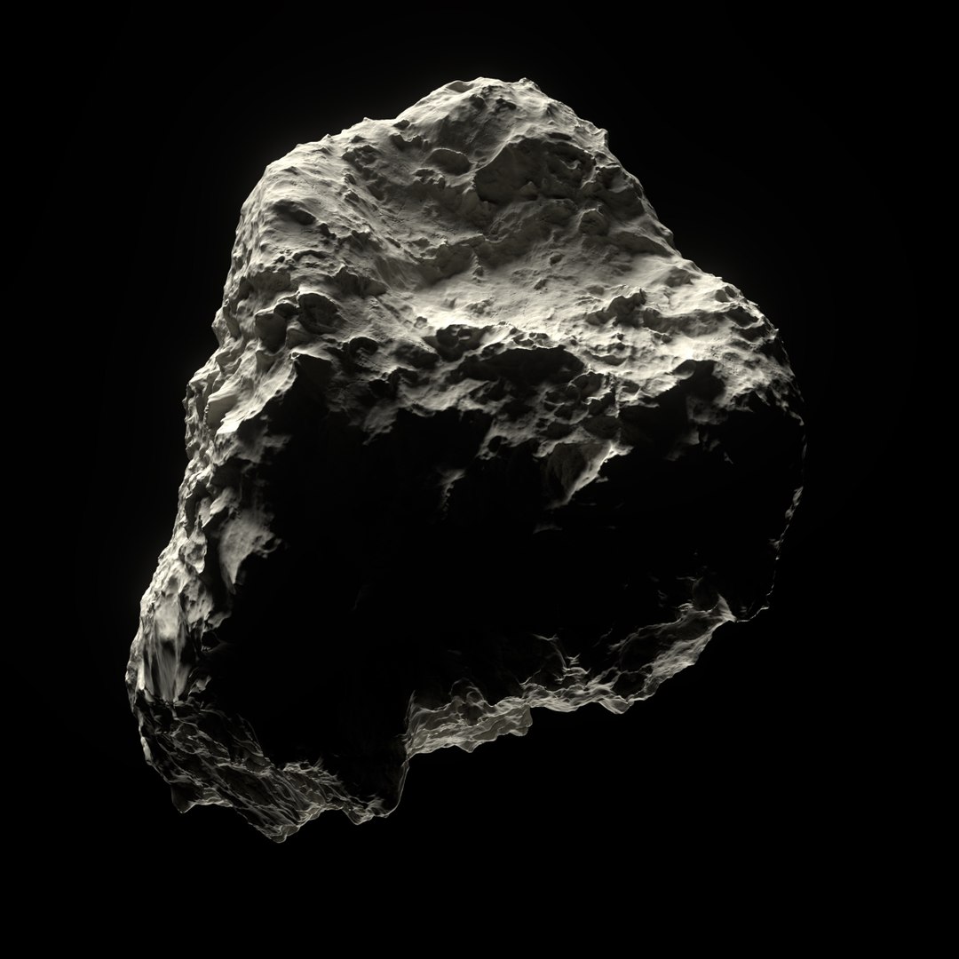 Asteroid redshift model - TurboSquid 1632107