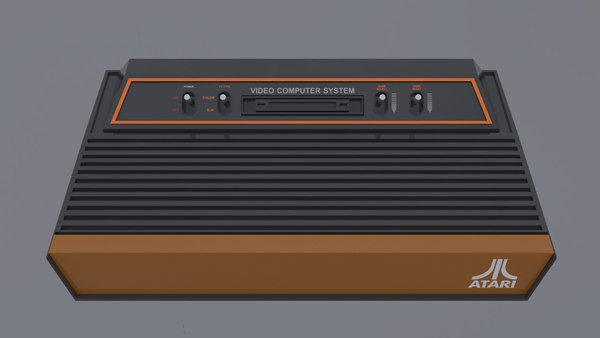 modelo 3d Atari 2600 gratis - TurboSquid 2089297