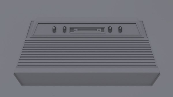 modelo 3d Atari 2600 gratis - TurboSquid 2089297