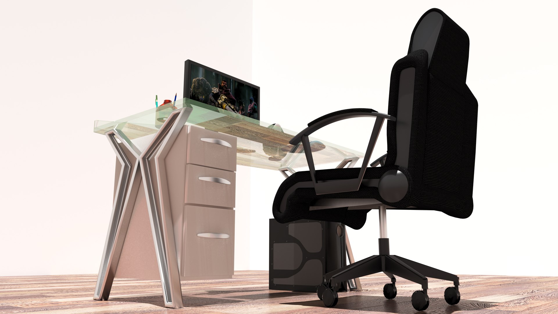 3D Gaming Setup 8K - TurboSquid 2207848