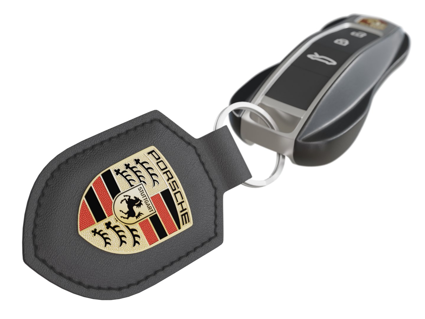 Key Porsche With A Keychain 3D Model - TurboSquid 2293497