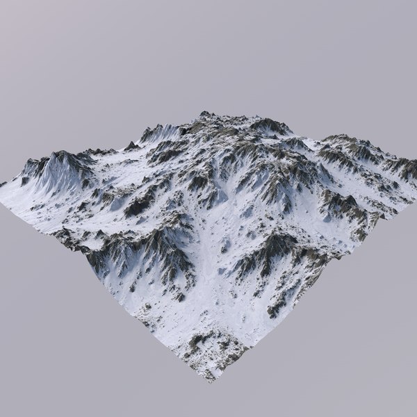 Snow Mountain Blender Models for Download | TurboSquid