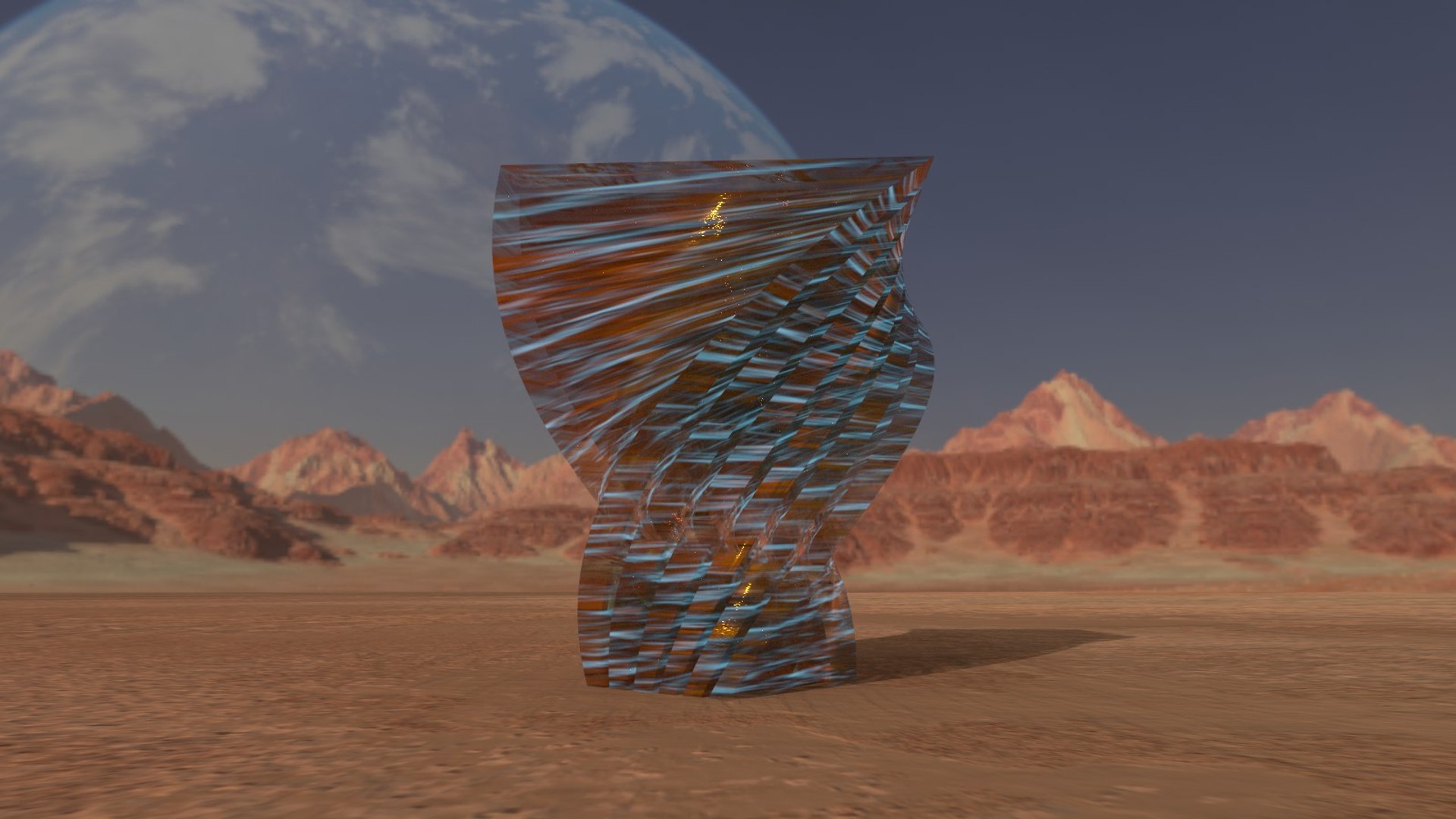 3D model alien crystal architectural - TurboSquid 1542425