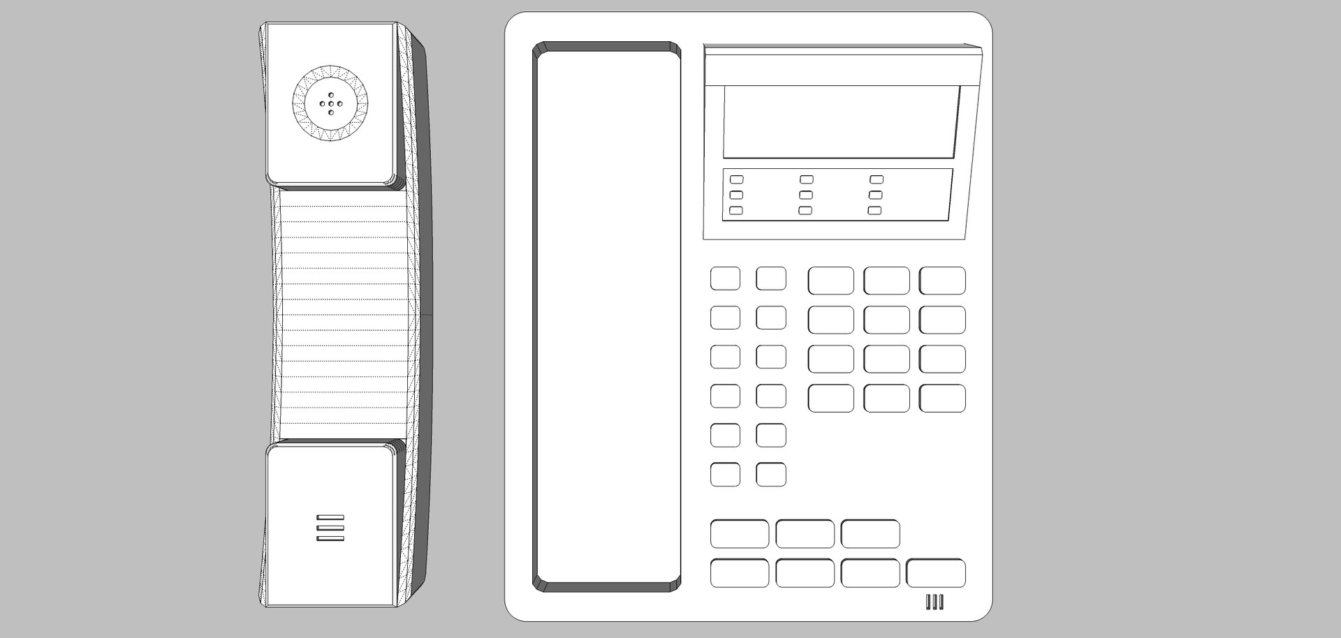 phone business office 3d model