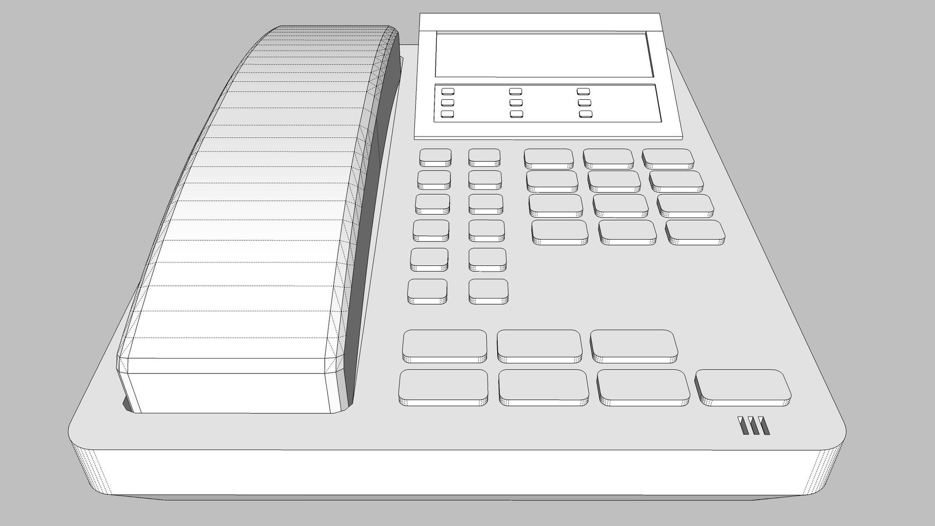 phone business office 3d model