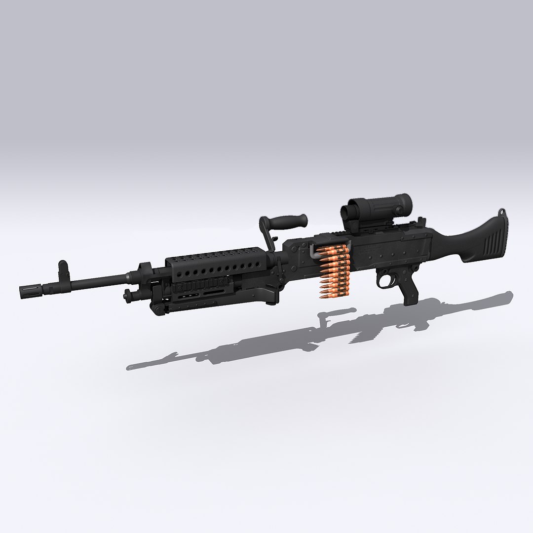 Gun M240 Machine Max
