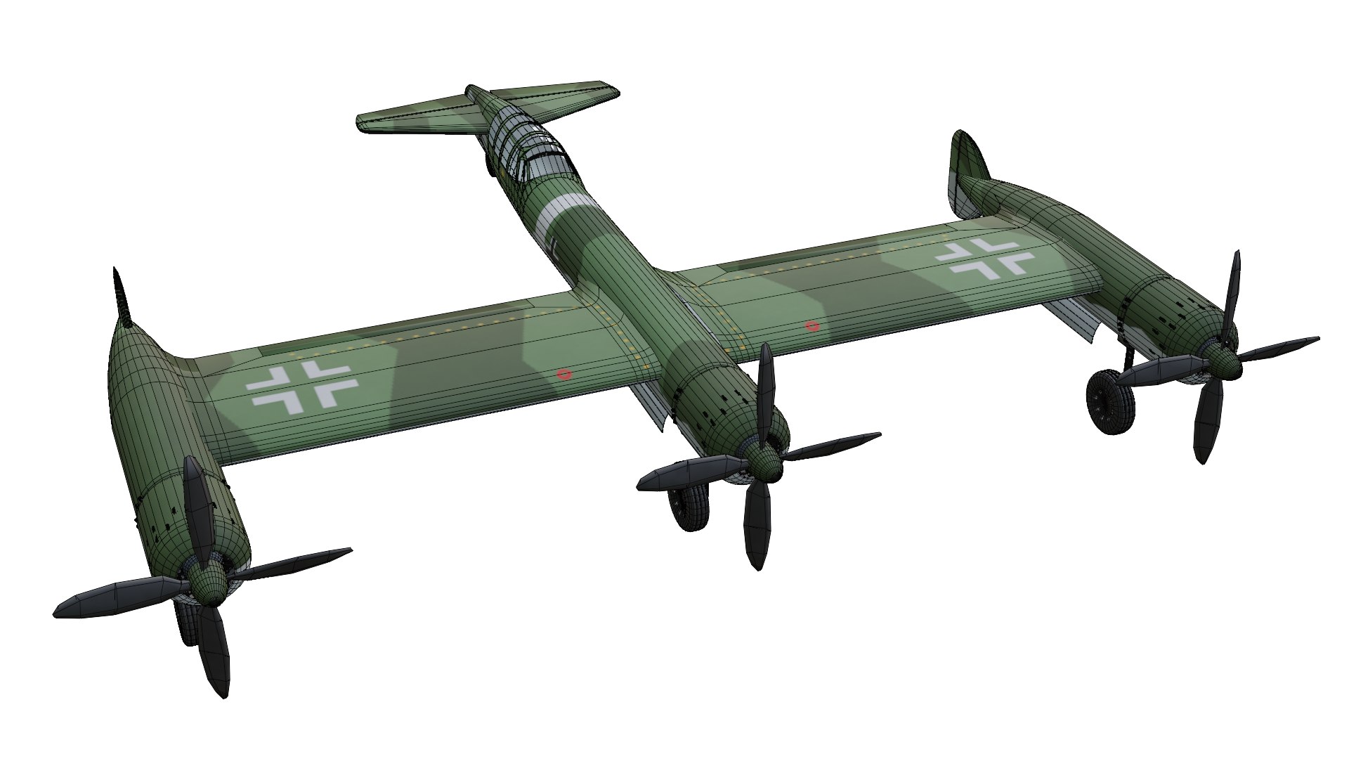 Blohm And Voss Plane 3D - TurboSquid 2339635