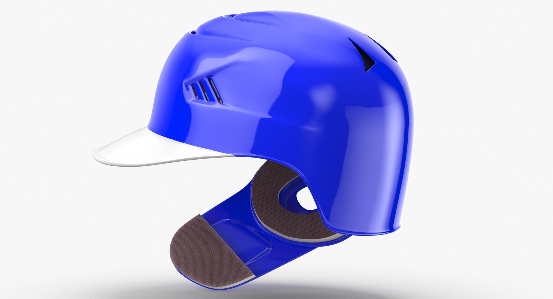 Baseball Helmet C Flap 3D Model - TurboSquid 1615806