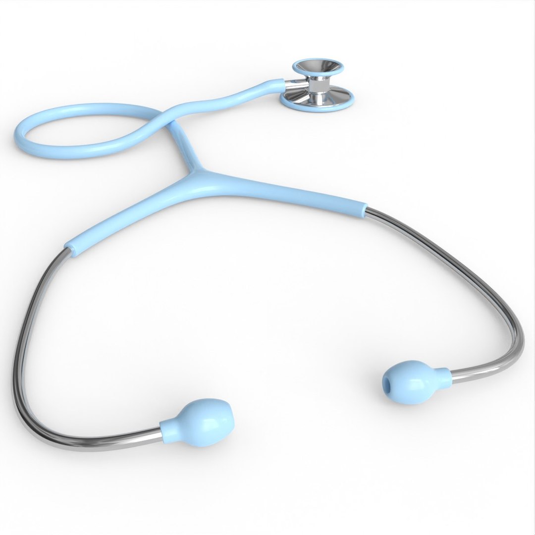 3D stethoscope phonendoscope model - TurboSquid 1519700