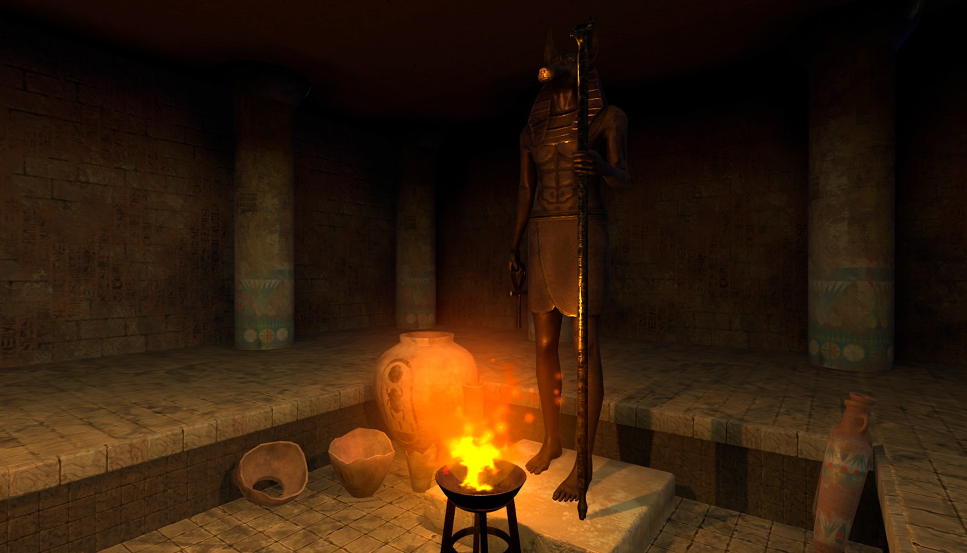 Egyptian Tombs 3D Model - TurboSquid 1421766