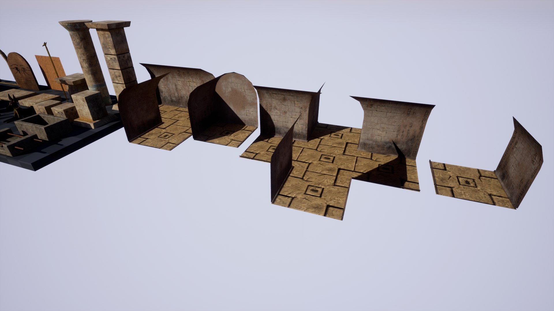 Egyptian Tombs 3D Model - TurboSquid 1421766