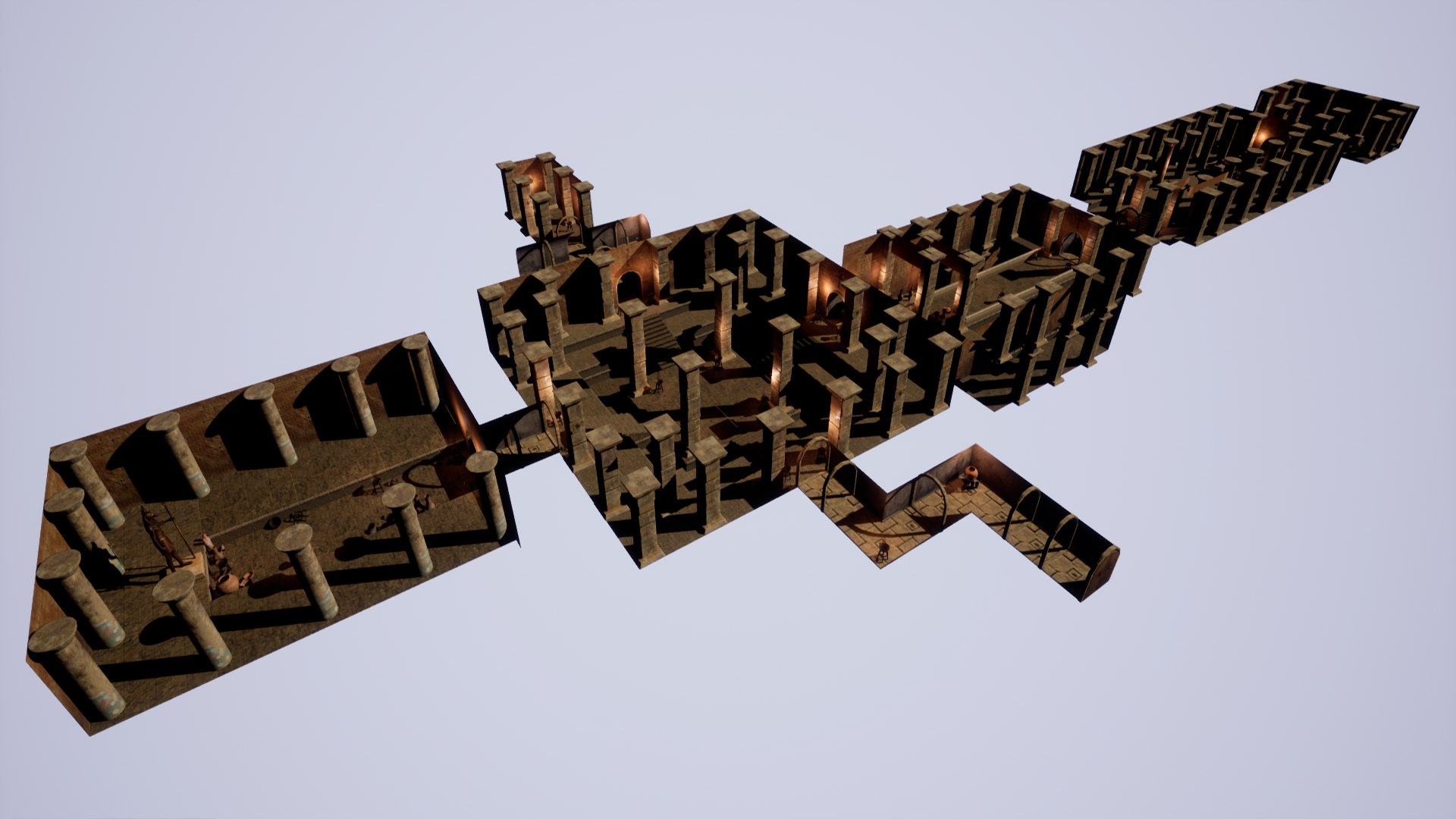 Egyptian Tombs 3D Model - TurboSquid 1421766