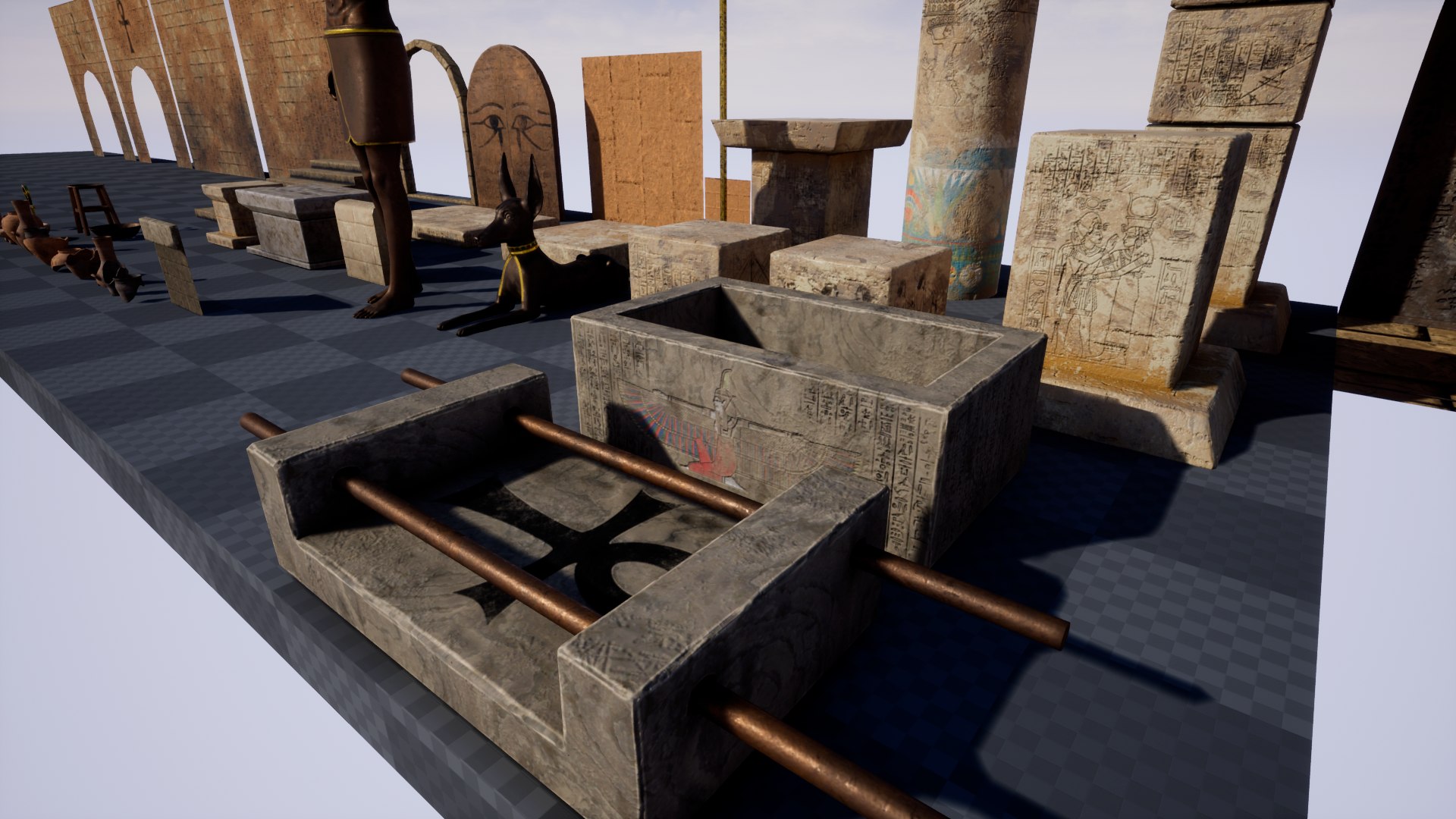 Egyptian Tombs 3D Model - TurboSquid 1421766