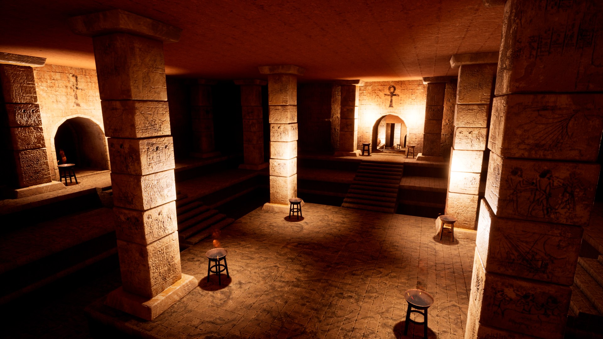 Egyptian Tombs 3D Model - TurboSquid 1421766