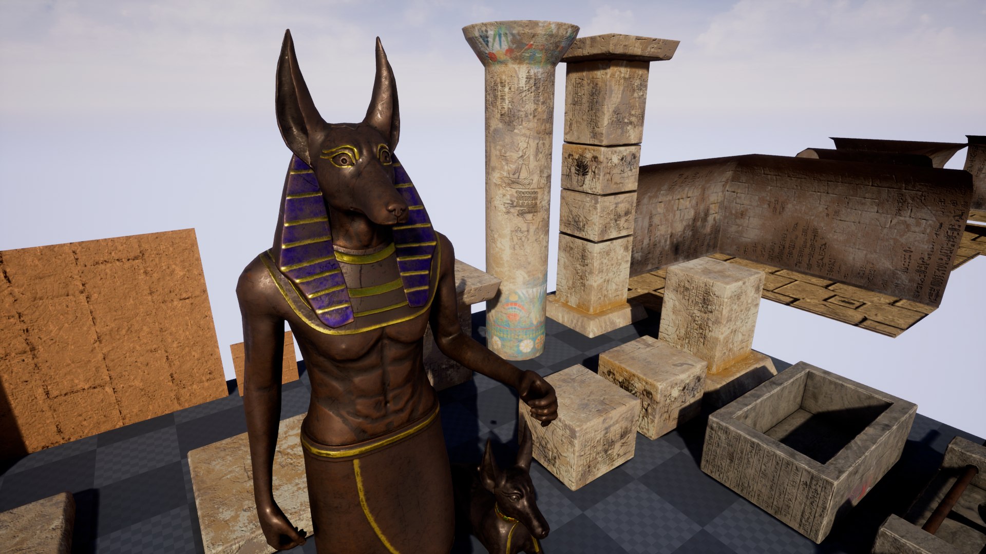 Egyptian Tombs 3D Model - TurboSquid 1421766