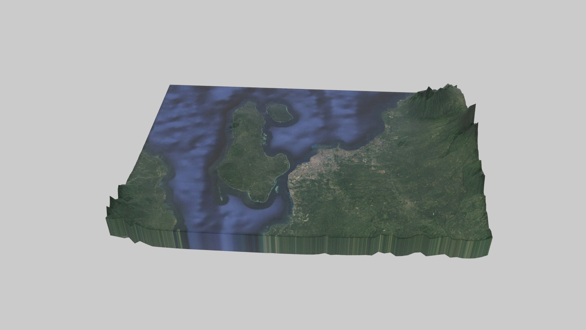 3D Model Davao City - TurboSquid 2078017