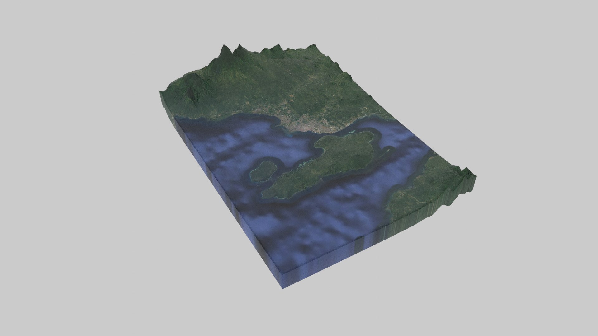 3D Model Davao City - TurboSquid 2078017