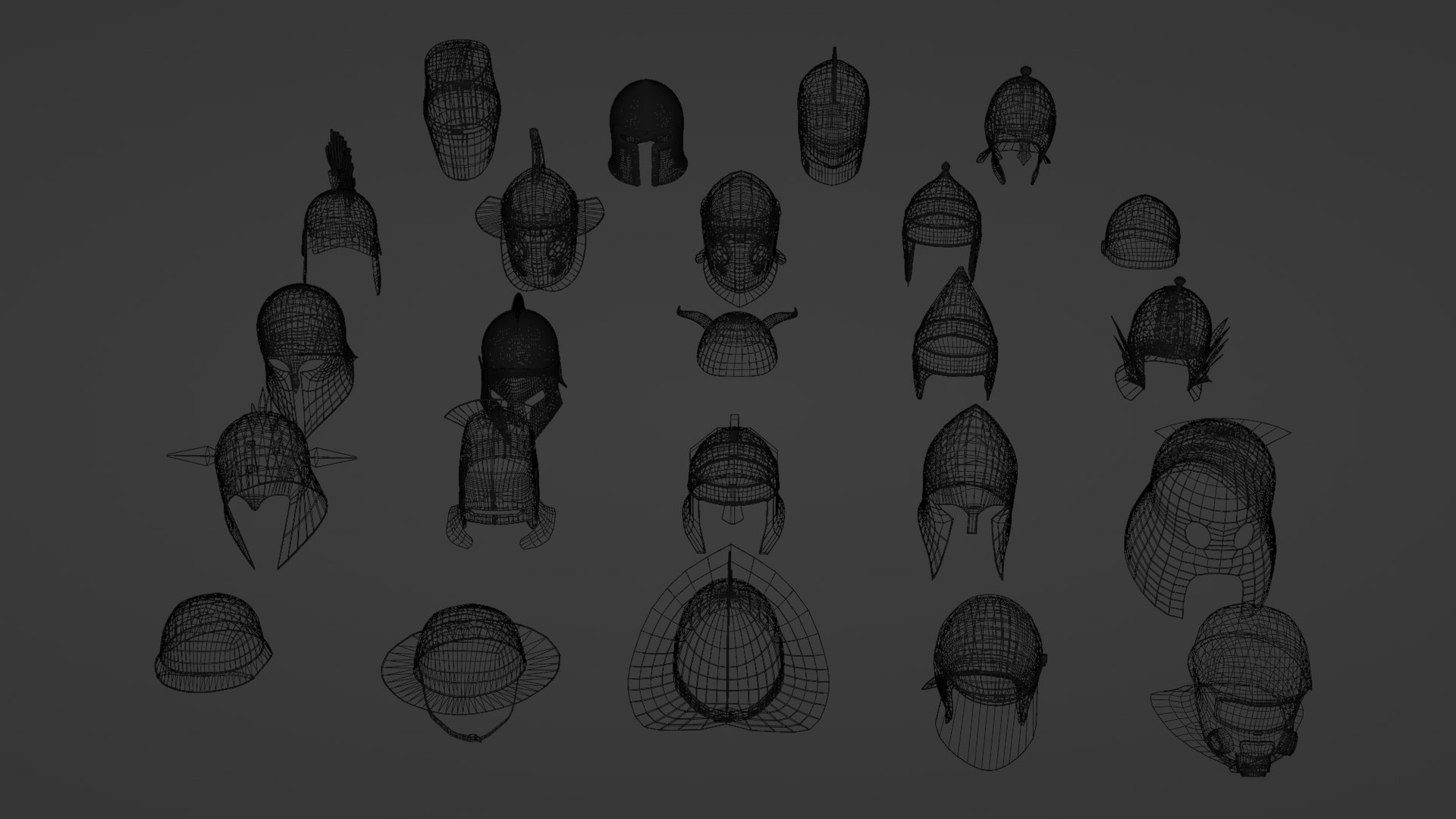 3D Helmets - TurboSquid 2288861